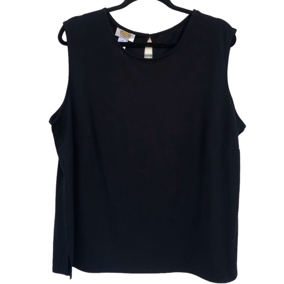 Talbots | Tops | Talbots Classic Black Tank Top 2x | Poshmark